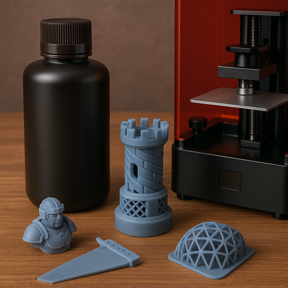 The Ultimate Guide to Resin 3D Printing Materials – 3D META
