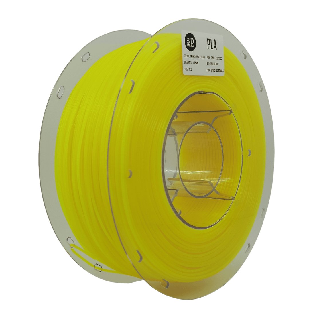 PLA Transparent 3D Printing Filament - 3D META