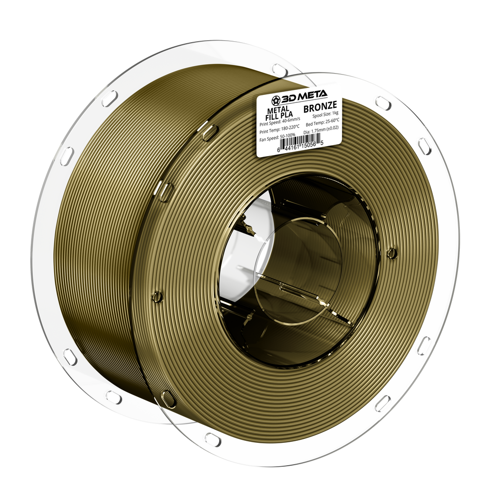 Metal Fill PLA 3D Printing Filament | Metal Filled Filament