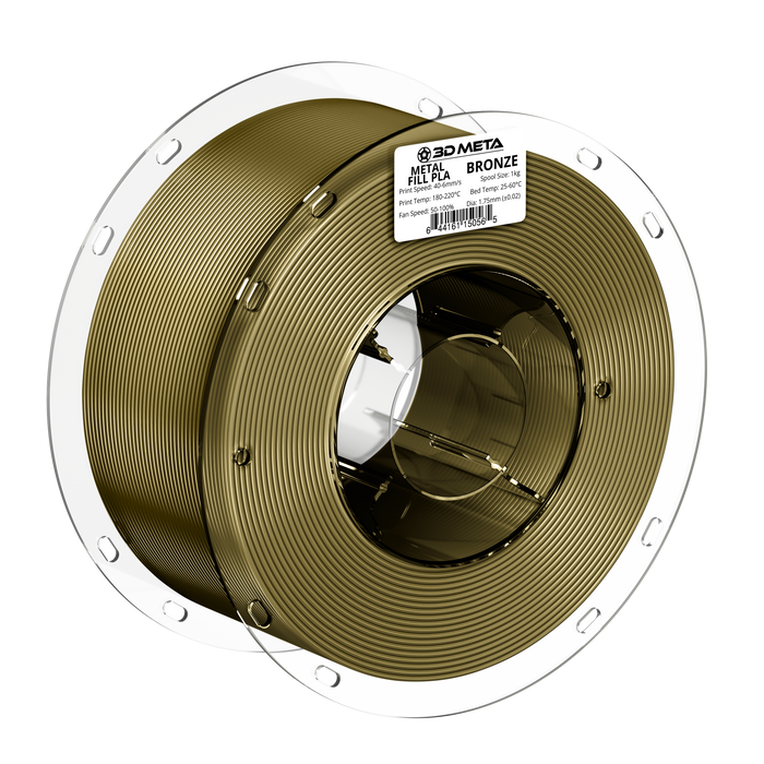 Metal Fill PLA 3D Printing Filament | Metal Filled Filament