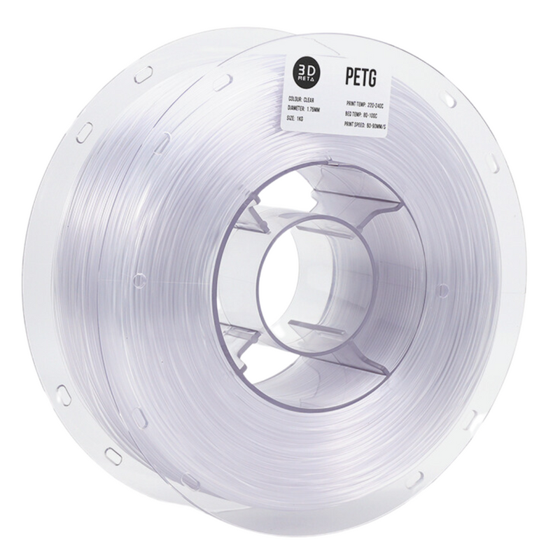 PETG Transparent 3D Printing Filament | 3D META