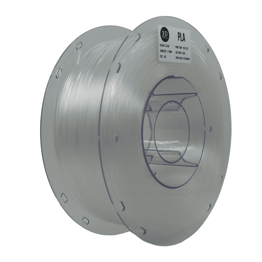 PLA Transparent 3D Printing Filament - 3D META