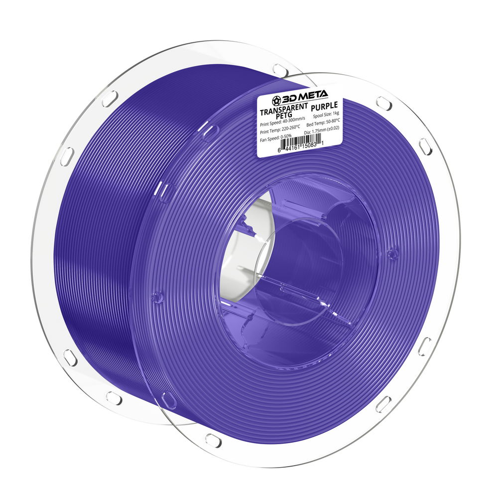 PETG Transparent 3D Printing Filament | 3D META
