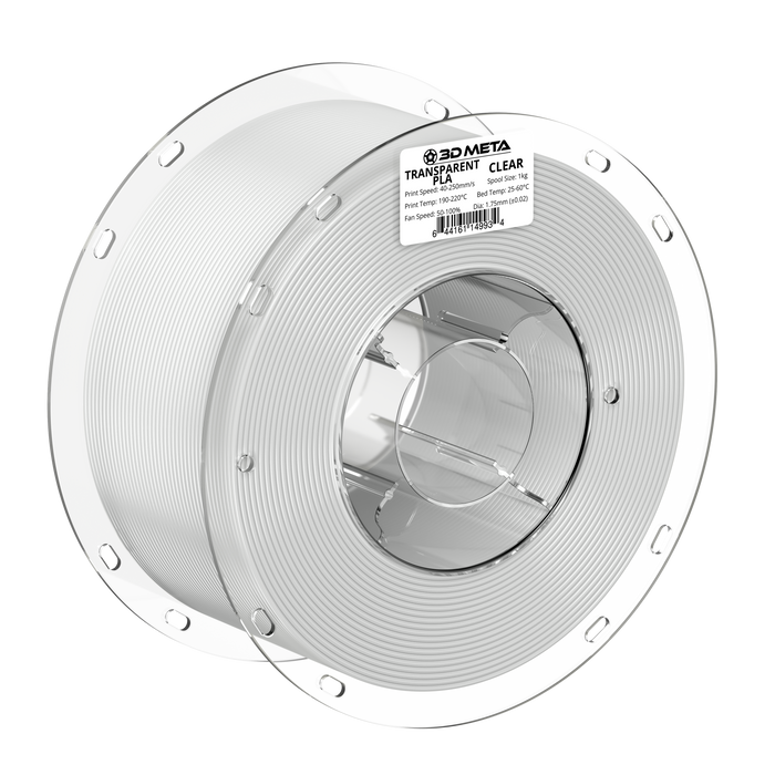 Transparent / Clear PLA Filament | 3D Printing Transparent PLA